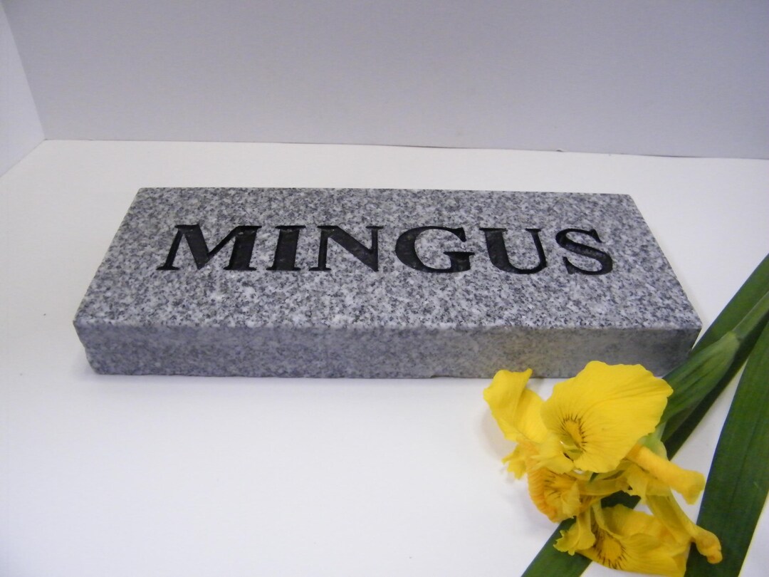 Granite Pet Memorial, Pet Memorial Stone, Granite Pet Marker - Etsy