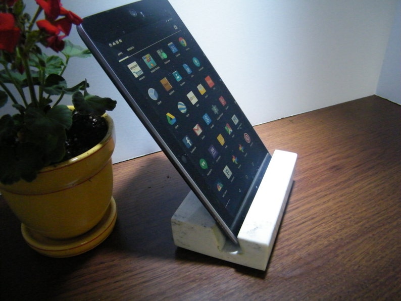 Tablet Stand/ipad Stand/ Ipod Stand/stone Tablet Stand | Etsy