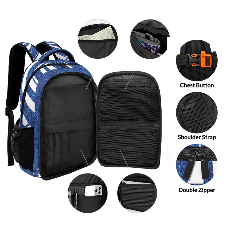 Personalized Cheer Cheerleading Backpack Set - Custom Cheerleader ...