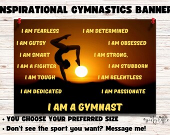 Gymnastics Poster - Etsy