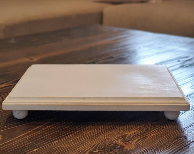 Riser Tray, Wood Riser, Farmhouse Riser, Tiered Tray, Home Decor ...