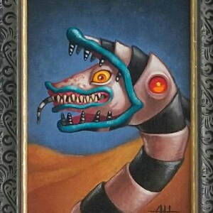Sandworm Print by Angel Hawari Beetlejuice Afterlife - Etsy