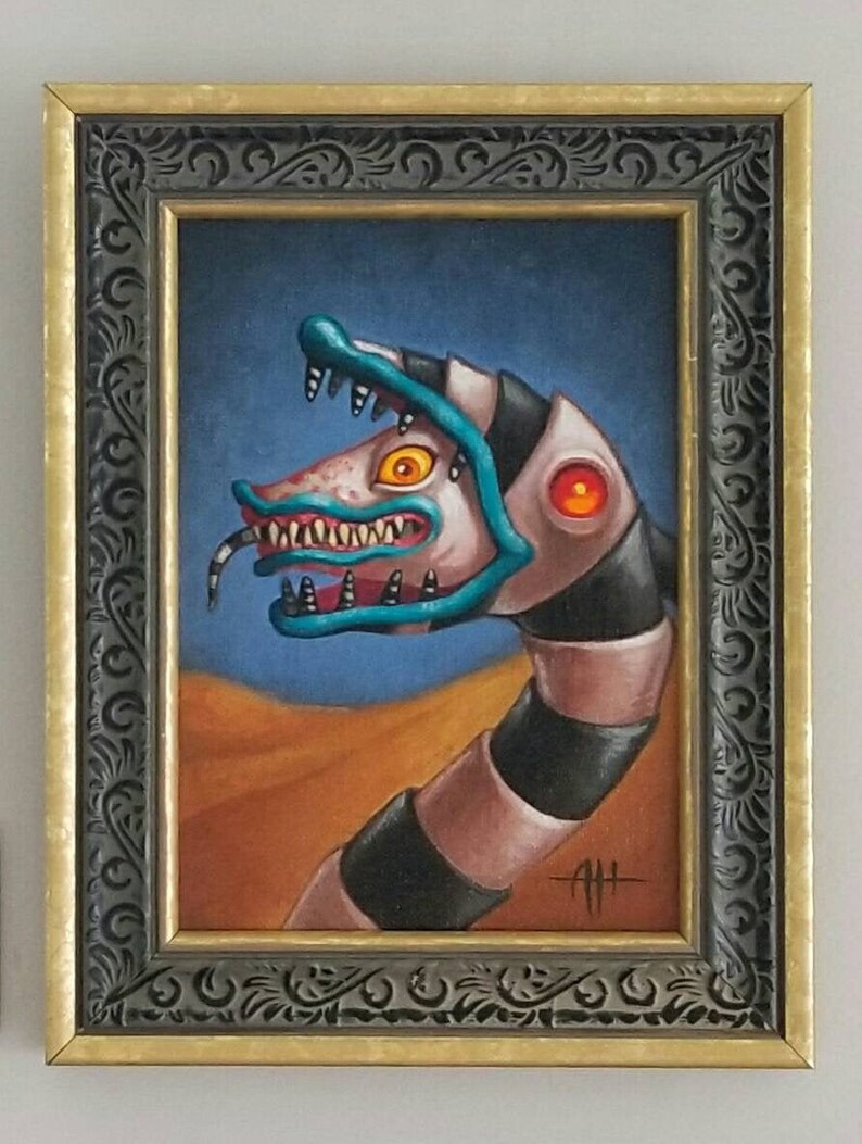 Sandworm Print by Angel Hawari Beetlejuice Afterlife - Etsy