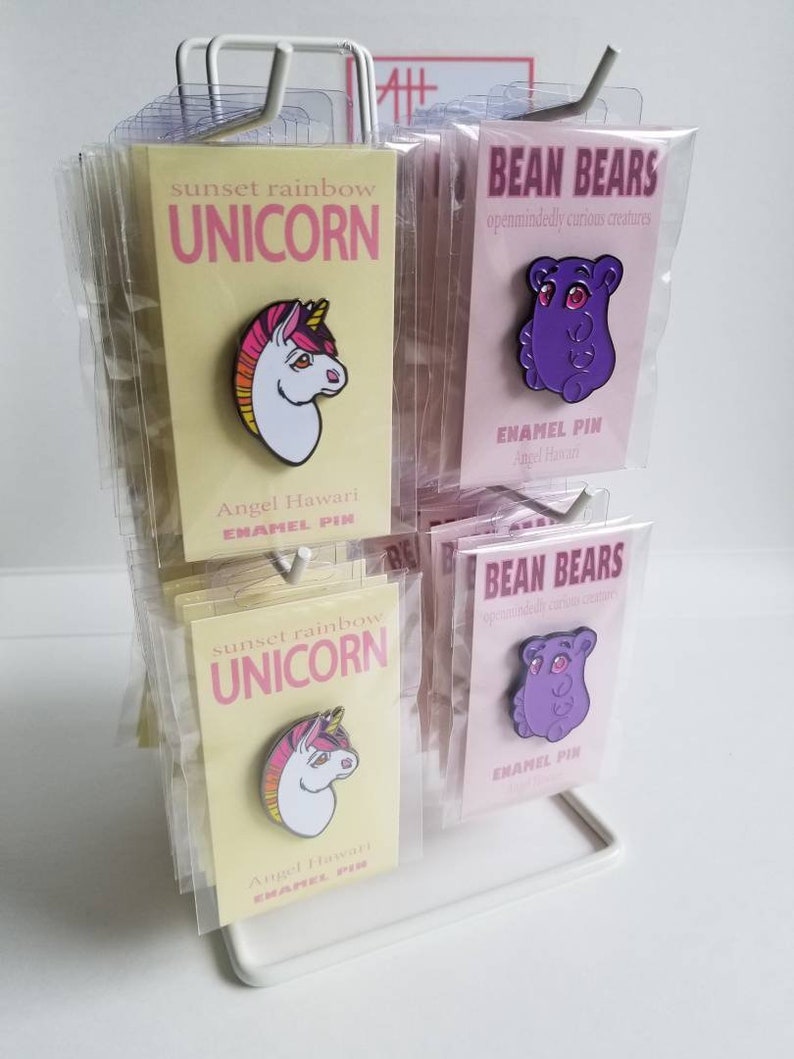 Bean Bear Pin by Angel Hawari Enamel Pin Tardigrades | Etsy