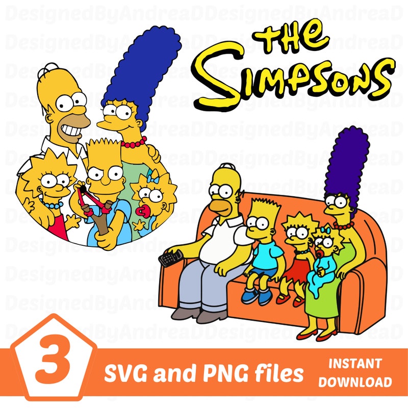 Simpsons Couch Art - Etsy