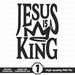 Jesus is King Png, Jesus Png, Jesus Did It, Faith Png, Christian Png ...