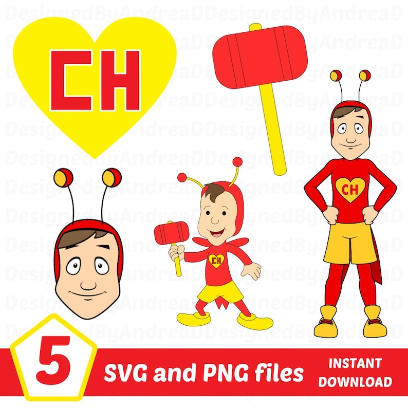 El Chavo Del Ocho Svg, El Chapulin Colorado Svg, Png Bundle ...