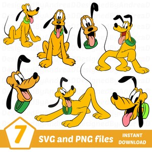 Pluto Svg Files for Cricut, Pluto Png Bundle, Sublimation Designs ...