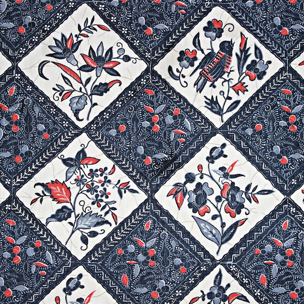 Floral Chintz Fabric - Etsy