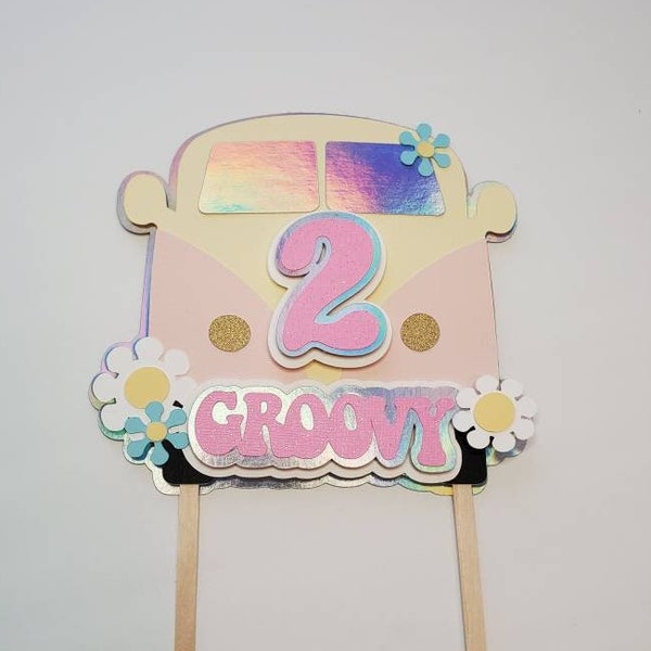 Vw Bus Cake Topper - Etsy