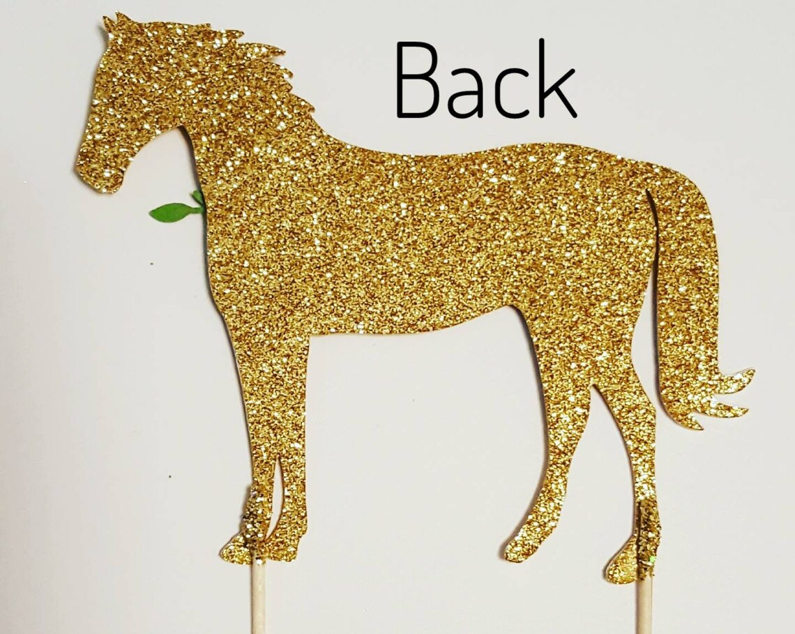 Topper de pastel de caballo Mamá y bebé caballo bebé baby - Etsy España