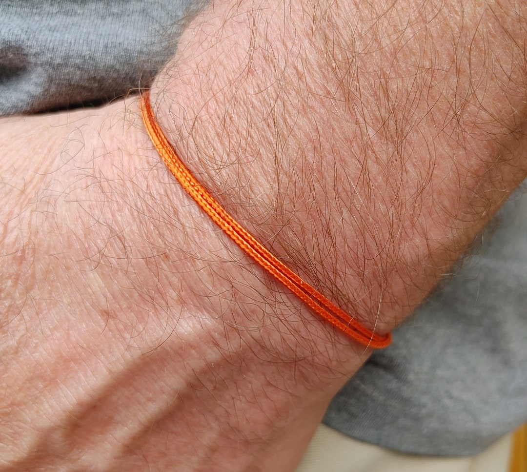 Minimalist String Bracelet for Men, Adjustable Waterproof Surfer ...