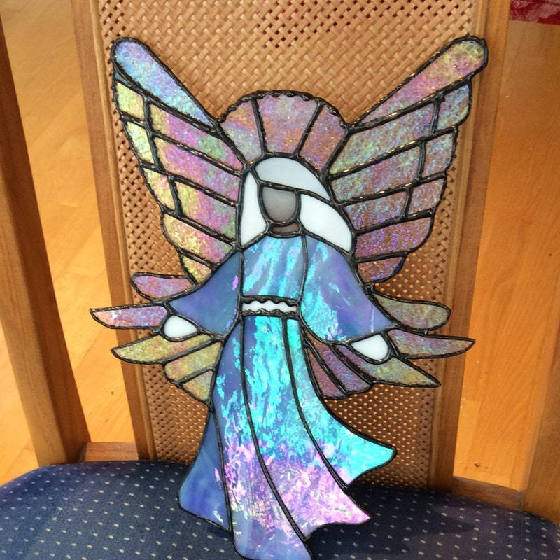 Stained Glass Angel - Etsy