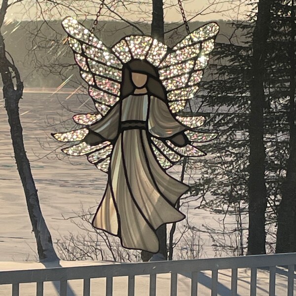 Stained Glass Angel - Etsy