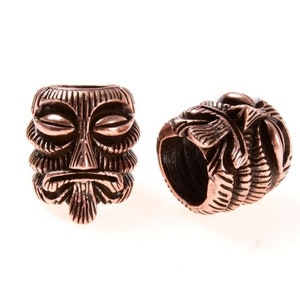 Tribal Pendant, African Tribal Mask Charms, Micro Pave CZ Tribal Charm ...