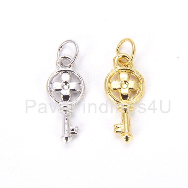 Clover Key Necklace - Etsy