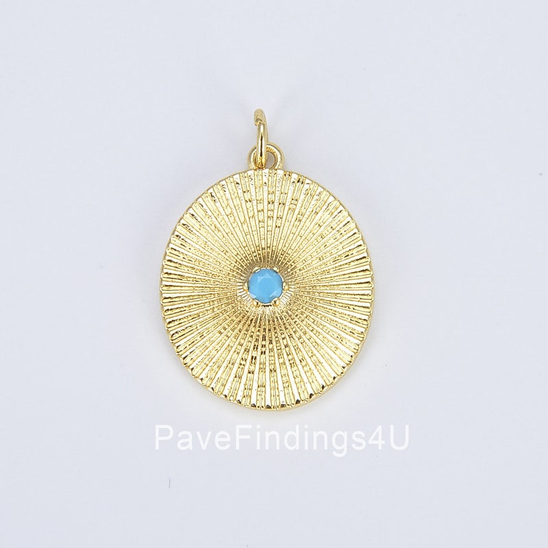 Turquoise Medallion - Etsy