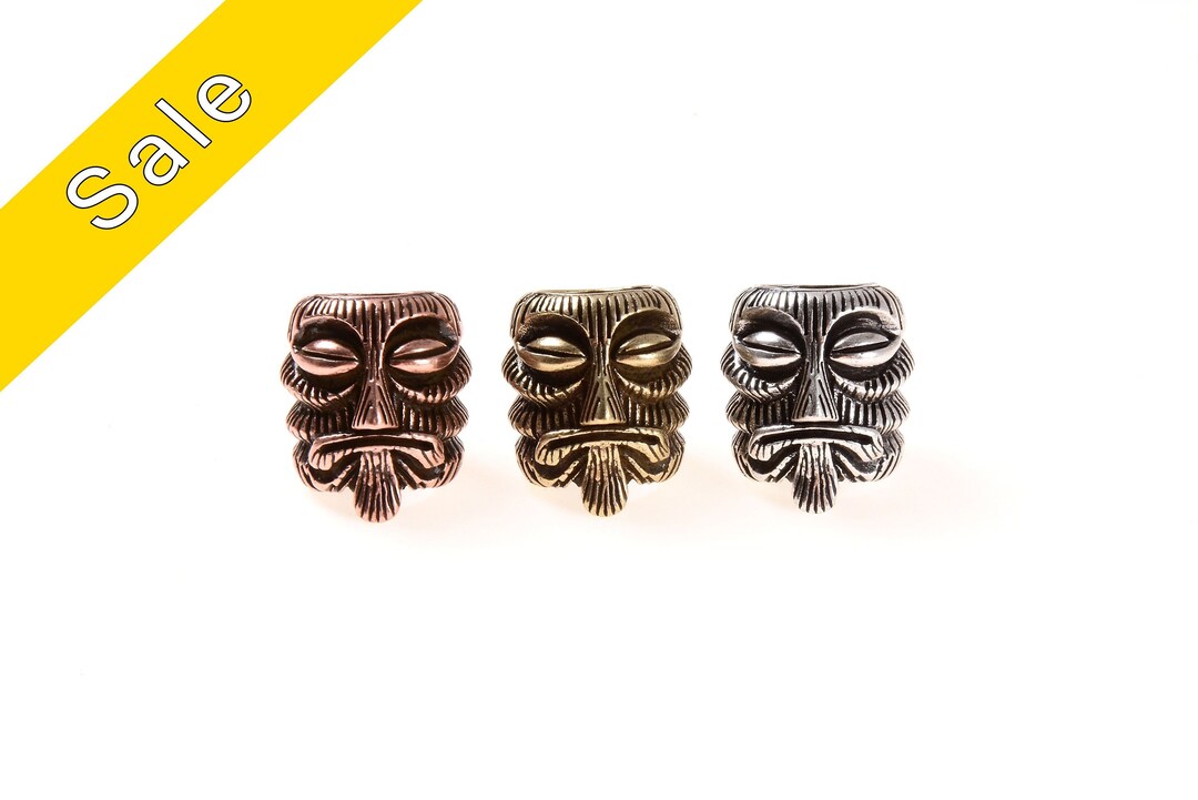 Tribal Pendant, African Tribal Mask Charms, Micro Pave CZ Tribal Charm ...
