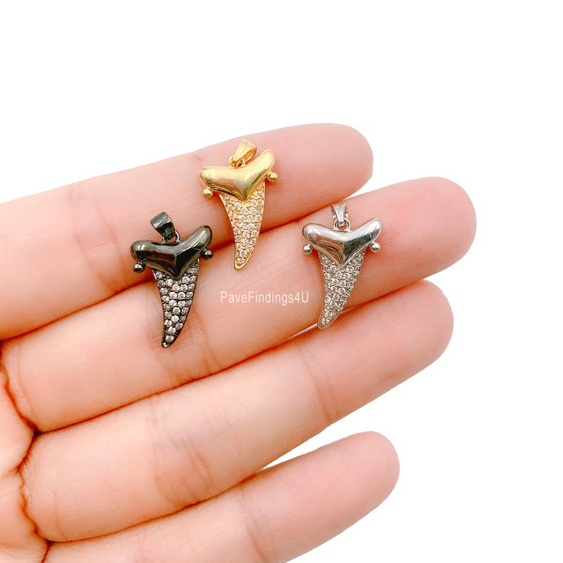 Shark Tooth Charm - Etsy