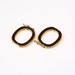 18K Gold Round Bail Clasp Removable Bail Clasp Oval Clasp - Etsy