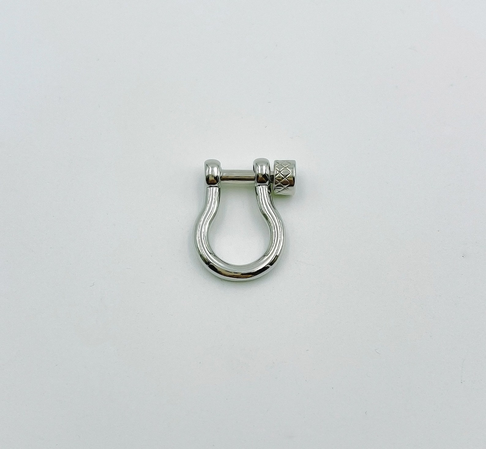 18K Gold Screw Clasp Lock, Anchor Shackle, Gold Bracelet Clasps, Anchor ...