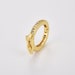 18K Gold Round Bail Clasp, Removable Bail Clasp, Oval Clasp, Necklace ...