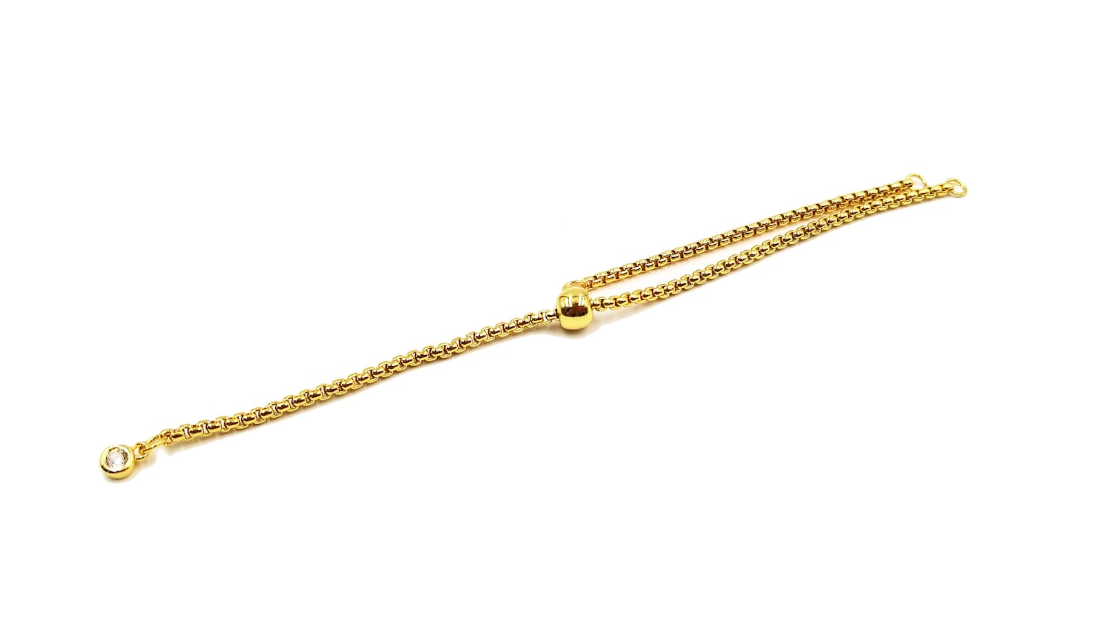 Slider Bracelet Chain, Half Finished Slide Bracelet, Sliding Adjustable ...