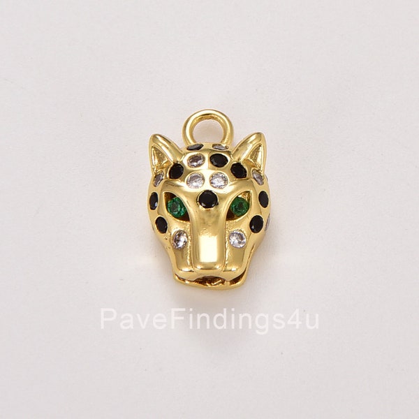 18k Panther Necklace - Etsy