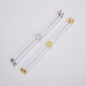 Semi Finished Adjustable Bracelet Cord With Slider Stopper Friendship ...