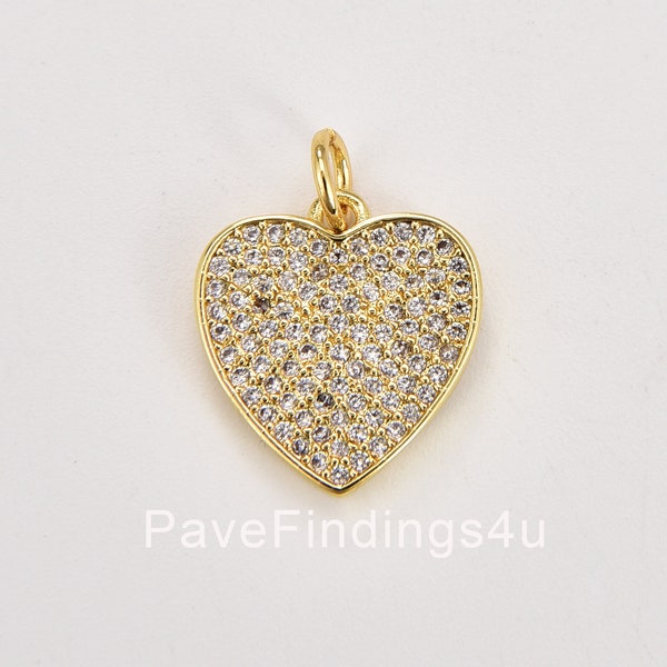 Pave Charm - Etsy