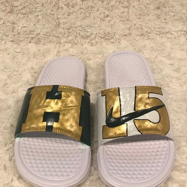 Nike Slides Custom - Etsy