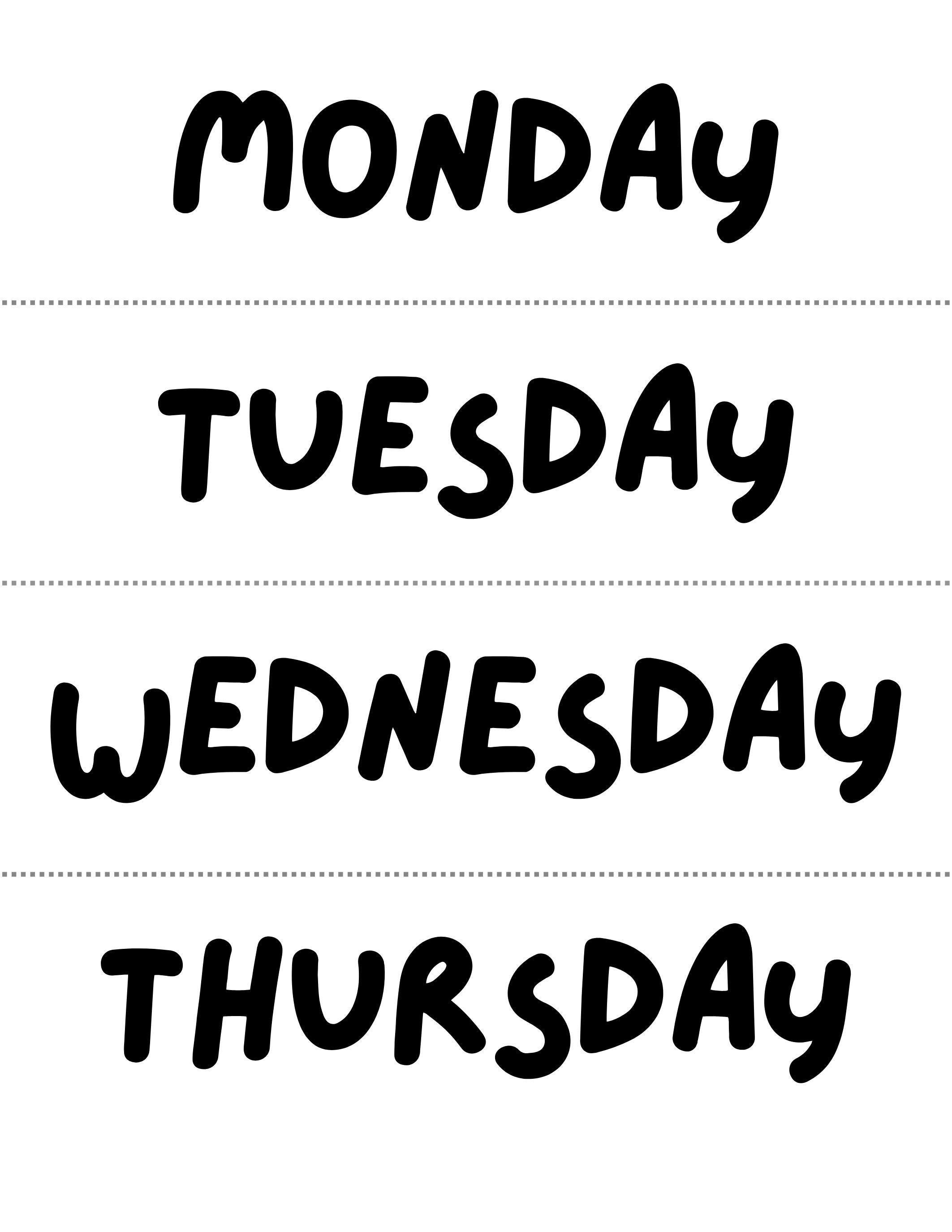 EDITABLE Neutral Month, Day, Number Cards for Routine, Chore, Preschool ...