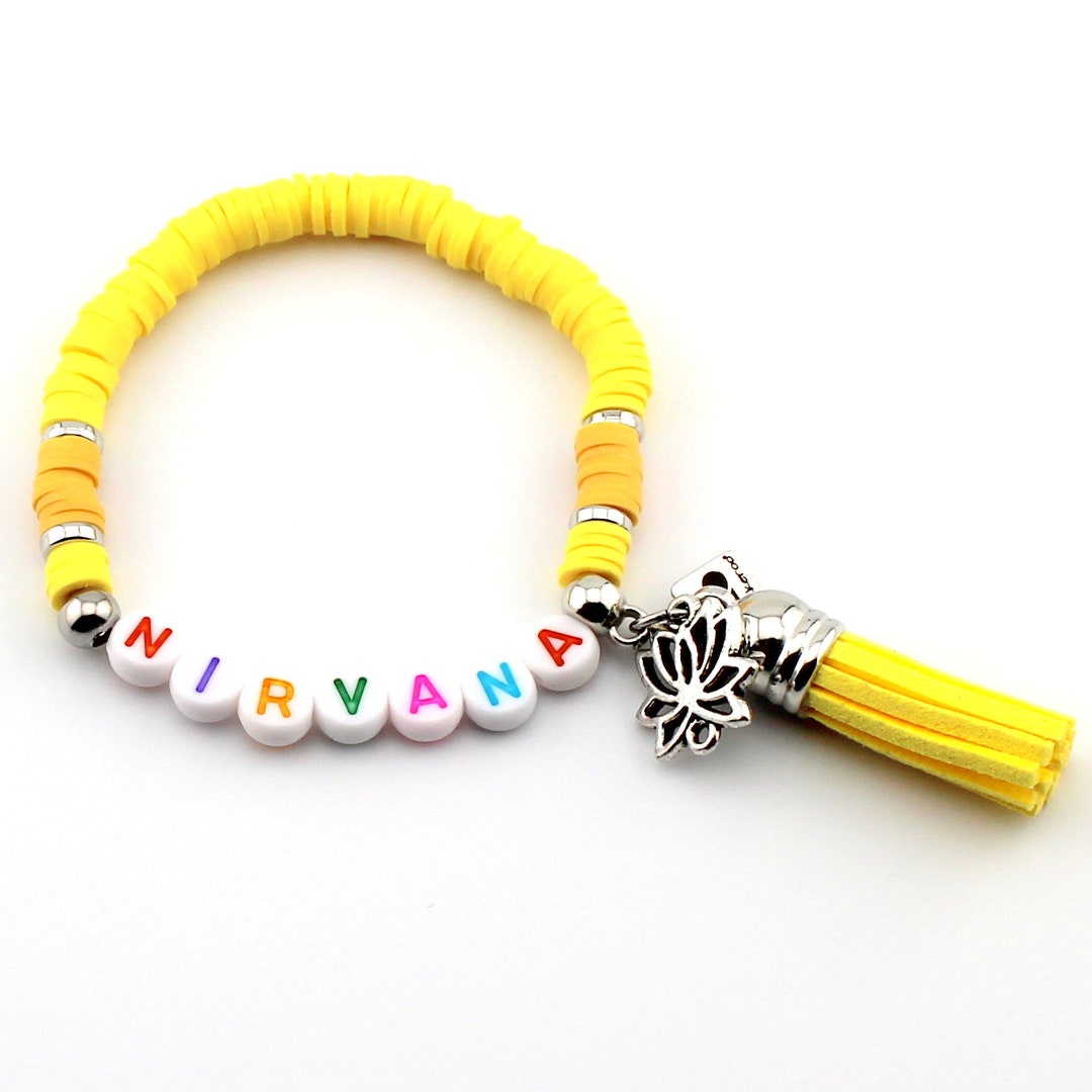 NIRVANA Colorful Personalities Women's Stretchy Bracelet Yoga, Zen ...