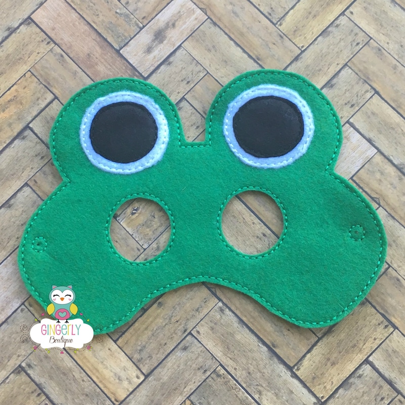 Frog Mask - Etsy