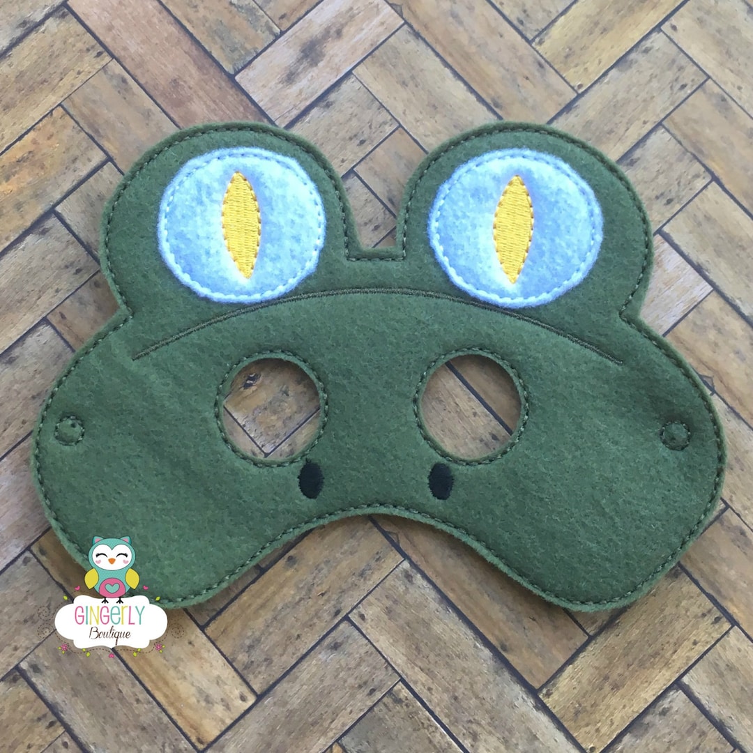 Snake Mask, Kids Dress up Mask, Snake Costume Mask, Wool Blend Mask ...