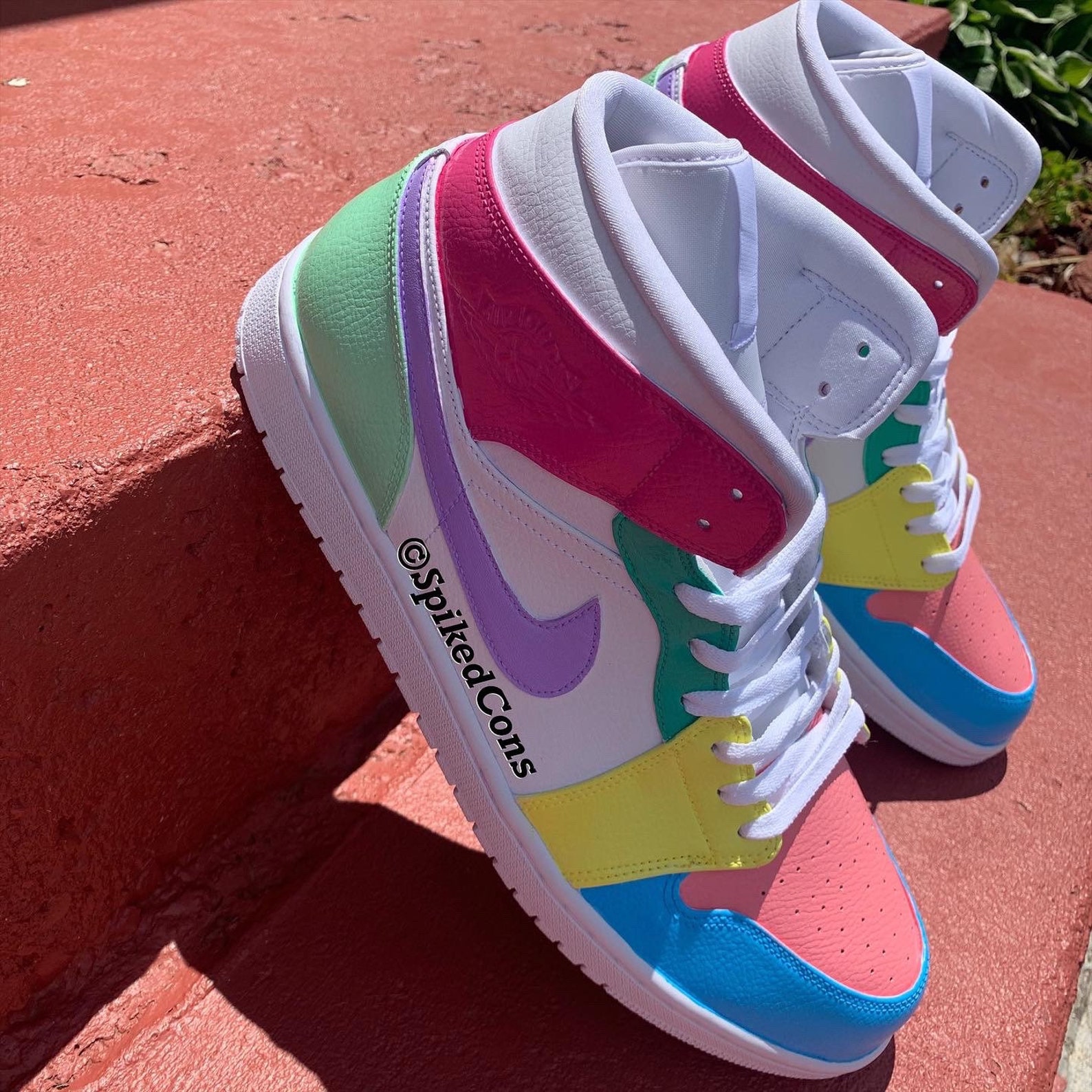 Custom pastry J 1s-pink Purple Blue Green Yellow-check Sizing - Etsy