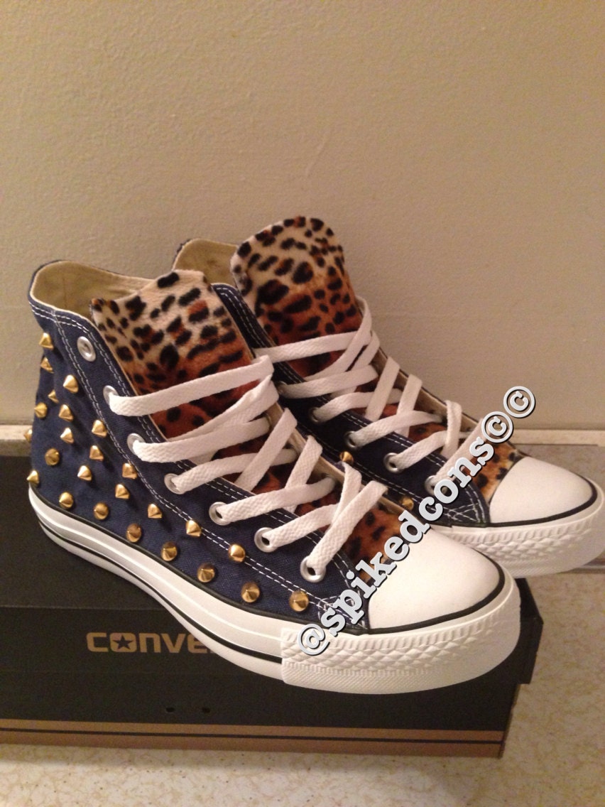 Converse leopard print tongue store