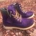 Custom Purple Timberlands PLEASE ADD SIZE in Notes When Ordering to ...