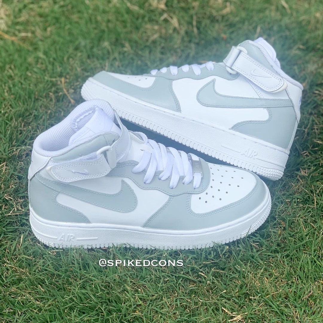 Custom Light Gray - AF1 - Etsy