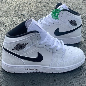 Custom Black & White J1- (other Colors Available) Unisex-youth/men ...
