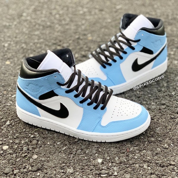 Baby Blue Nike Air Jordan - Etsy