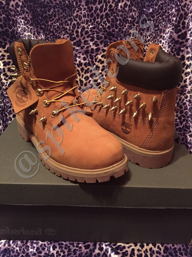 Original Premium Black or Wheat Timberlands "only Spikes" All Sizes ...