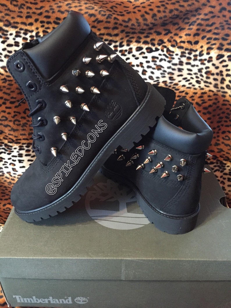 Original Premium Black or Wheat Timberlands "only Spikes" All Sizes ...