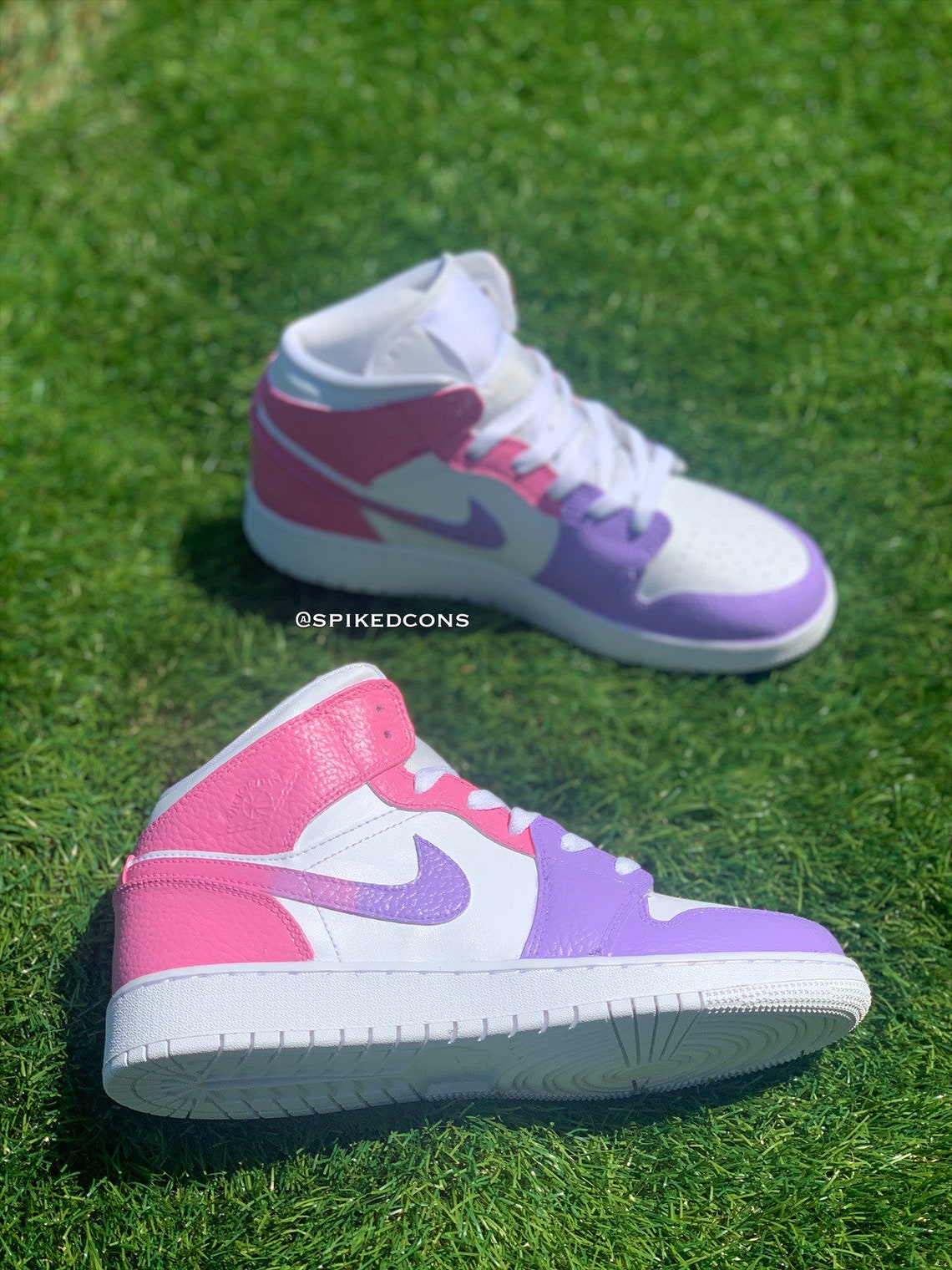 Custom “pink & Purple” J 1 (other Colors Available) Check Sizing Before ...