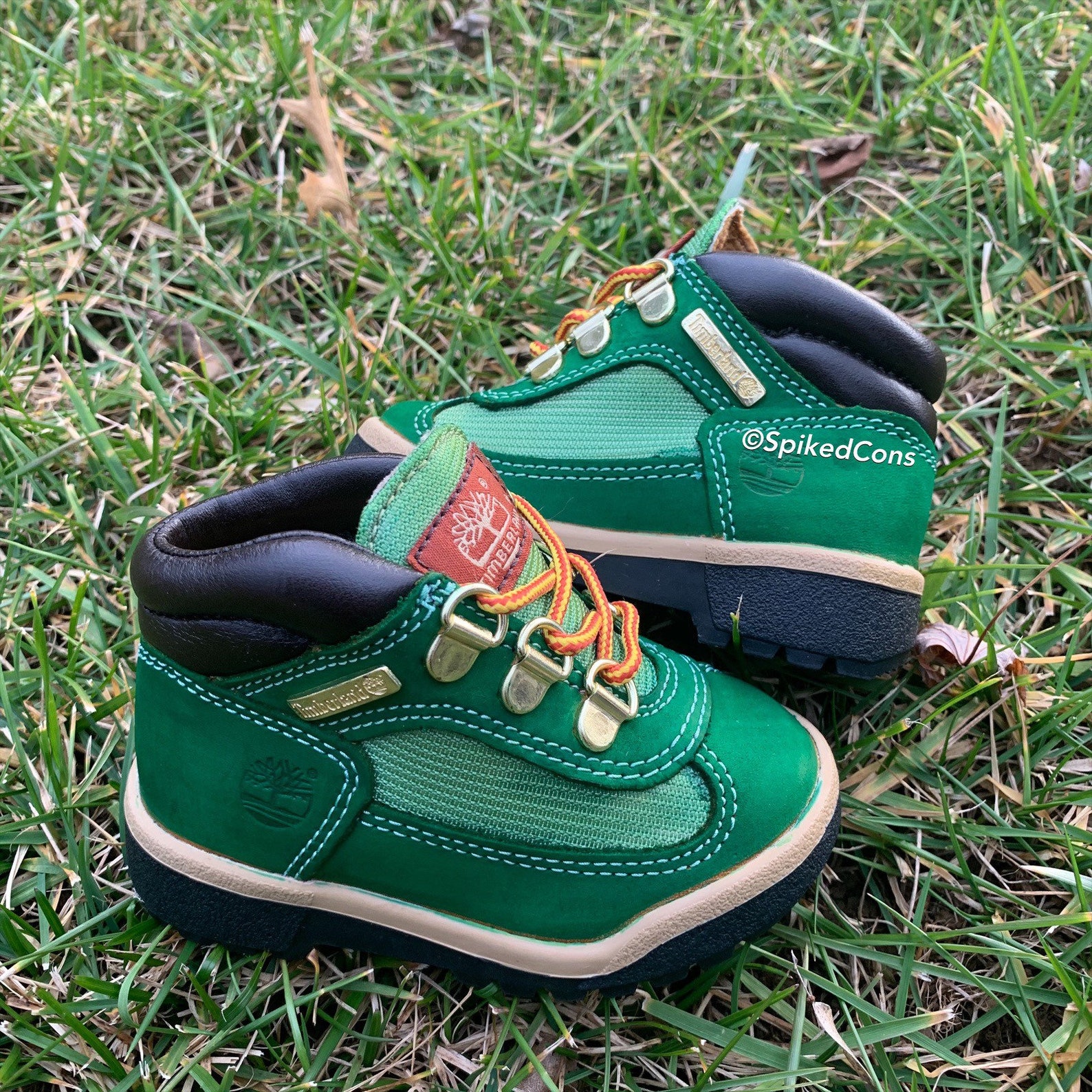 Custom Field Boot Timberlands red Green Blue Purple & Light | Etsy