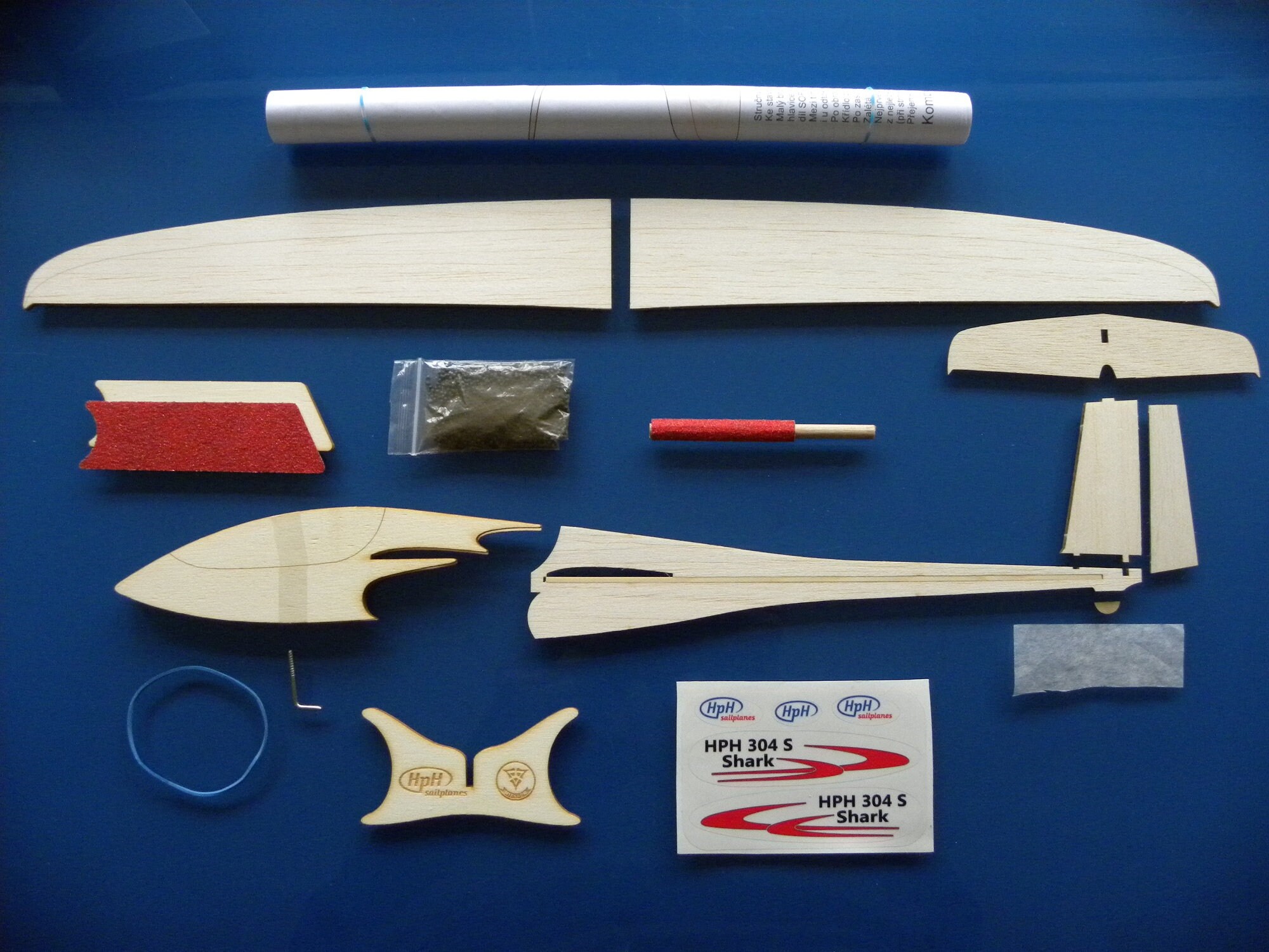 HPH TWIN SHARK Model Sailplane Kit - Etsy
