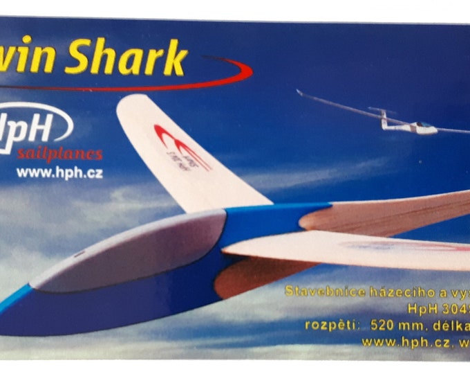 HPH TWIN SHARK Model Sailplane Kit - Etsy