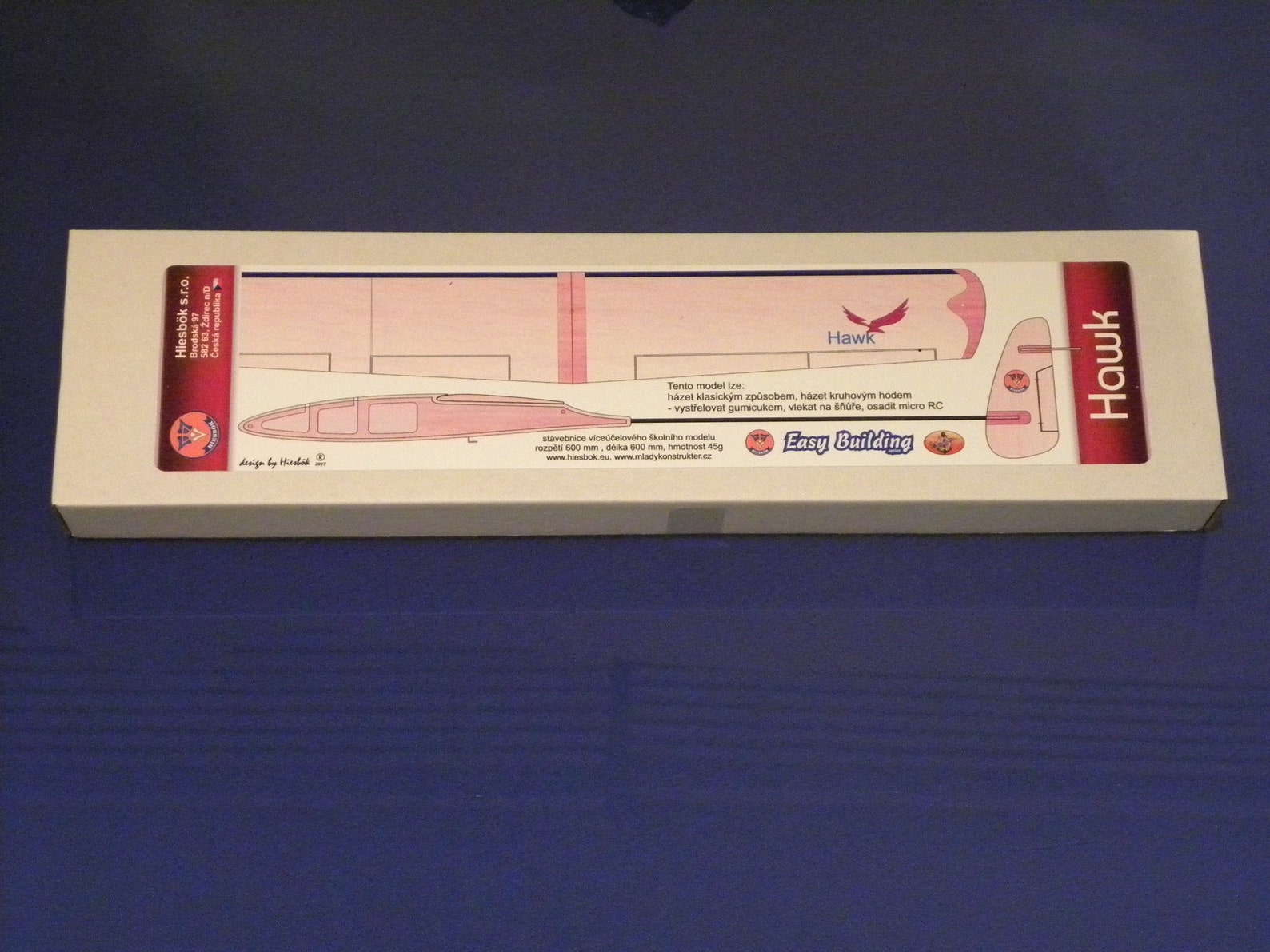 Hiesbok HAWK Model Glider Kit DLG (discus Launch Glider) for Free ...