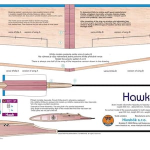 Hiesbok HAWK Model Glider Kit DLG (discus Launch Glider) for Free ...