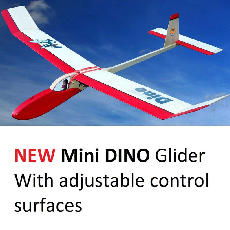 Mini DINO Entry Level, Multi-purpose Model Glider Kit With Adjustable ...